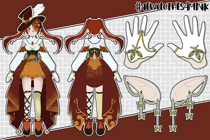 Draw fully rendered character with or without background by Ole538 | Fiverr