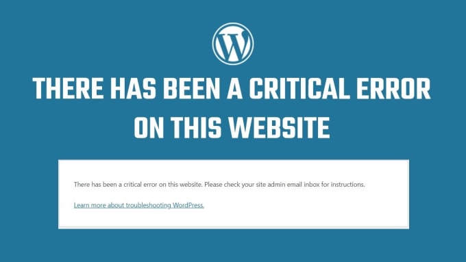 Fix fatal errors, critical errors, white screen by Shahinwp | Fiverr Fix fatal errors, critical errors, white screen by Shahinwp | Fiverr