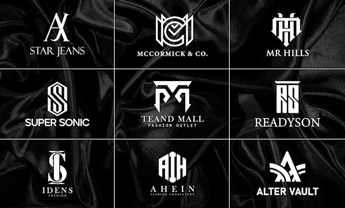 Design initial letters monogram fashion urban streetwear clothing brand ...