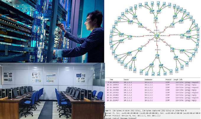 Help In Computer Network Cisco Packet Tracer And Wireshark By Engr