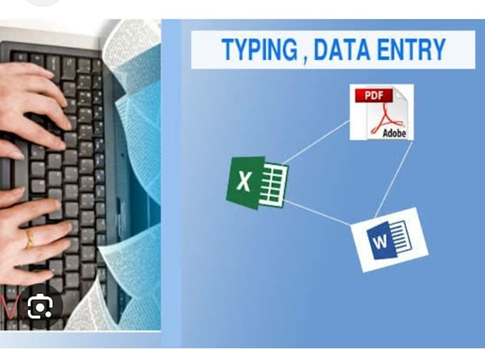 Do fast typing and accurate data entry expert by Rrim1234 | Fiverr