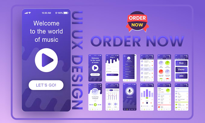 Top tier ui design, app design, and figma design expert for creative ...