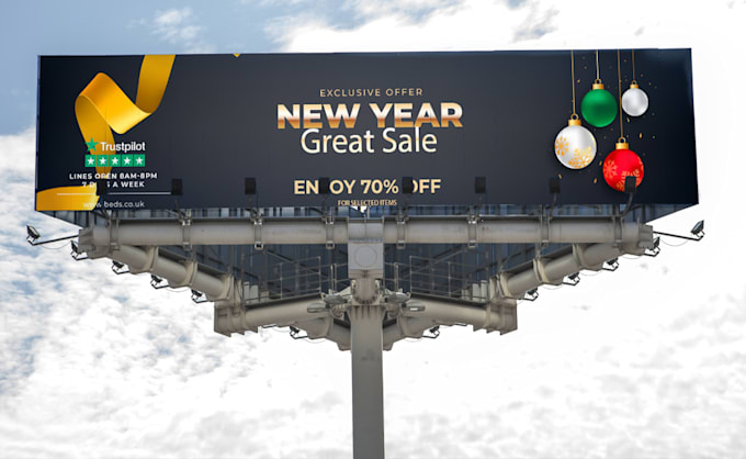 Design creative billboard, signage, printable vinyl banners by ...