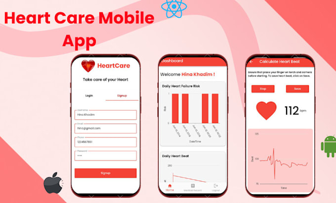 Create android and ios mobile apps using react native by Hina_khadim01 ...