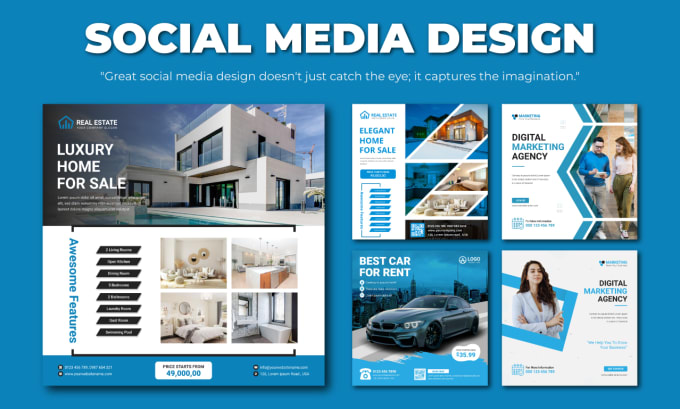 Do social media designs for instagram and facebook by Akibthelast1 | Fiverr