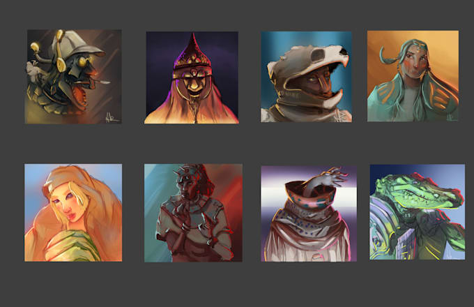 Create digital art for your personal dnd character by Blutarchmann | Fiverr