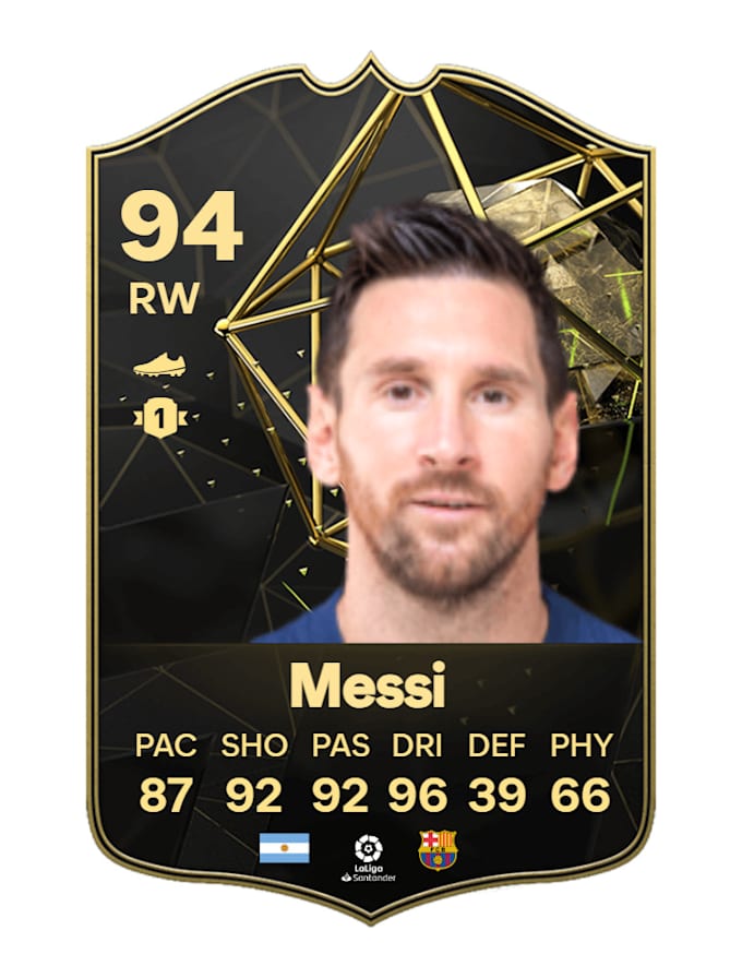 Make custom fifa card design by Mceylqn | Fiverr