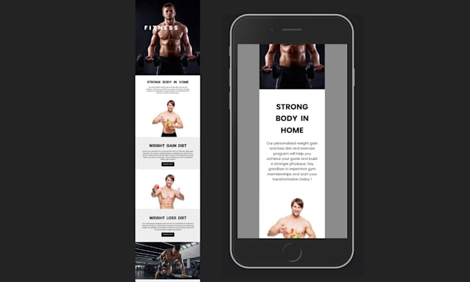 Create responsive html email template by Divcoder01 | Fiverr