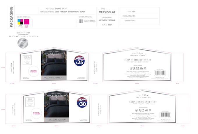 Design your packaging artworks by Brandancer | Fiverr