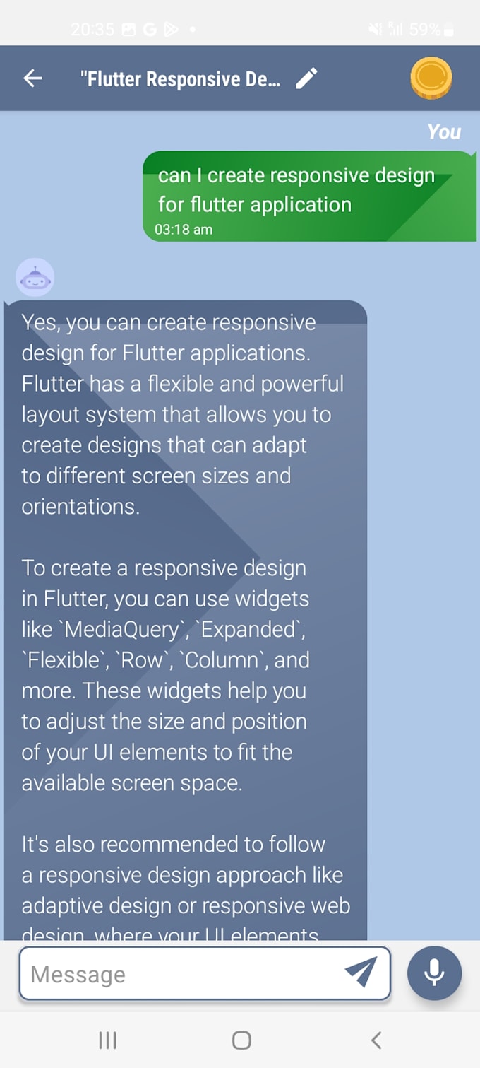Craft chat gpt monetized ai chatbot for android and ios by Isajji | Fiverr