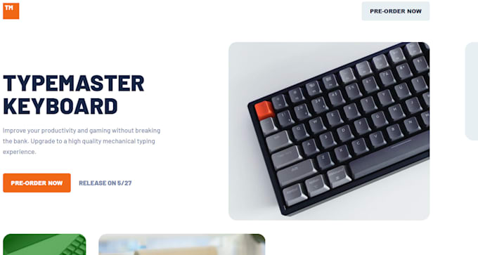 Build you a custom web landing page by Traviscoding | Fiverr