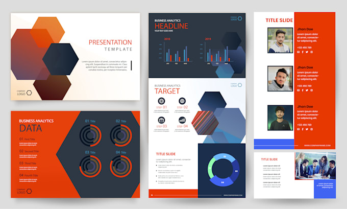 Design premium powerpoint template, slides for your success by Mujahid ...