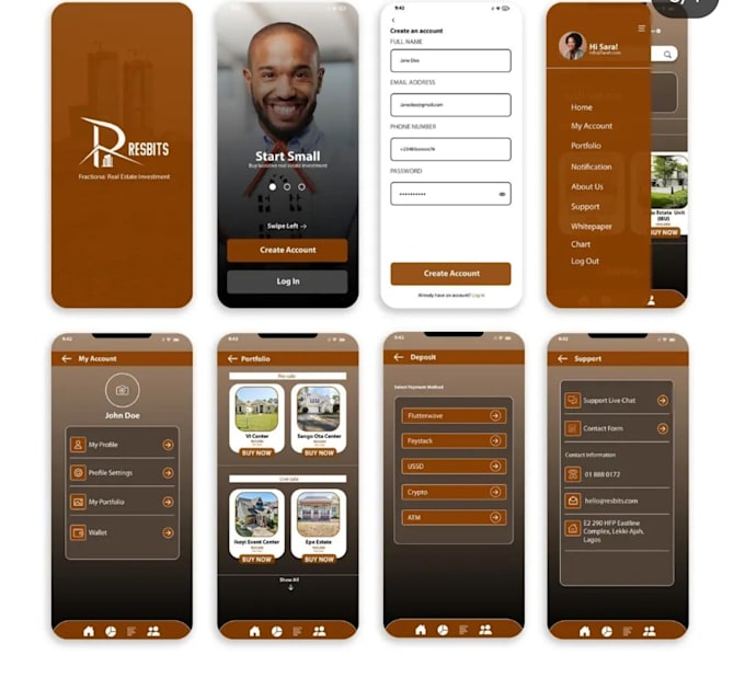 Do something i am really good at ui ux design web design by Michaelibitoye1 | Fiverr