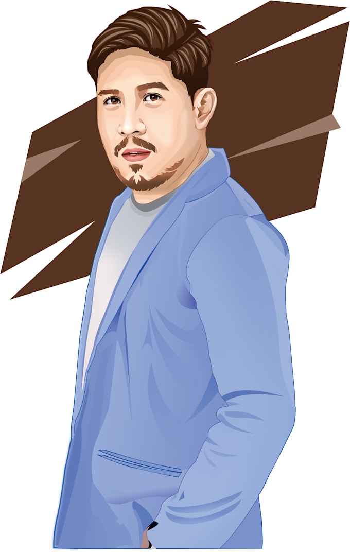 Create face vektor tracing for your photo profile by Slm_pro_effect ...