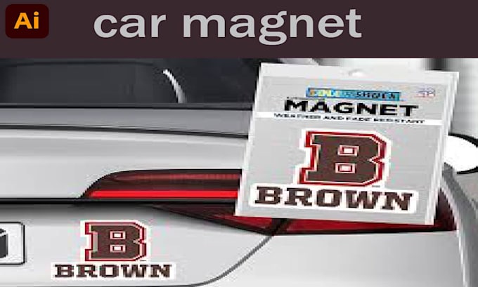 Design amazing car magnet, or truck, door, van, magnet by Anambilal312 ...