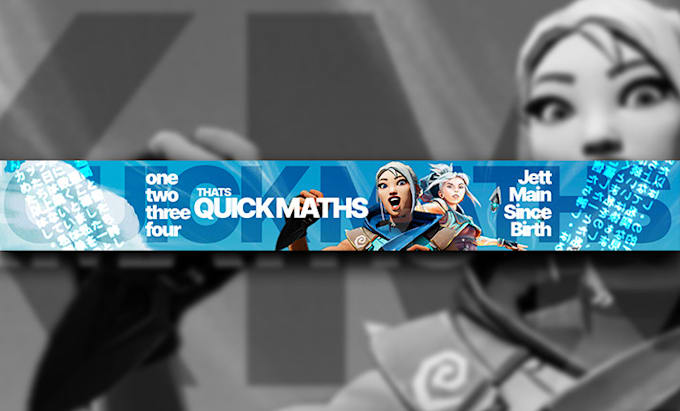 Create custom youtube gaming channel banners by Mavzgod | Fiverr