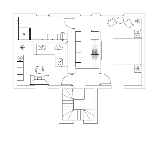Create 2d room design by Danielennss | Fiverr