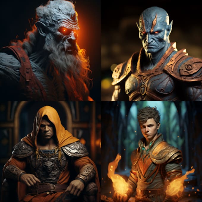 High quality character digital art with an advanced ai by Abdosabrihem ...