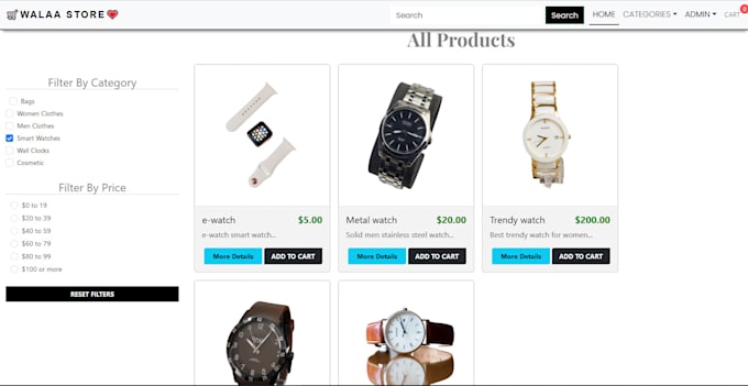 Create an ecommerce mern stack responsive website by Walaa979 | Fiverr Create an ecommerce mern stack responsive website by Walaa979 | Fiverr