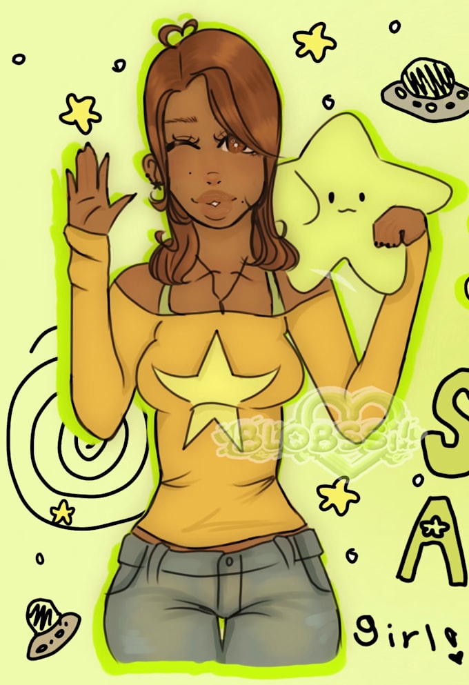 Draw a detailed picture of your roblox avatar by Lemoncloveri | Fiverr