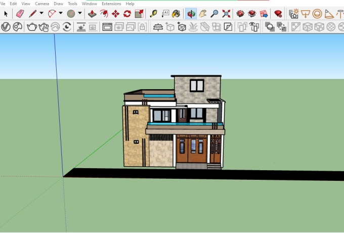 Do professional sketchup 3d building modeling and rendering by Yeasiraraafat | Fiverr