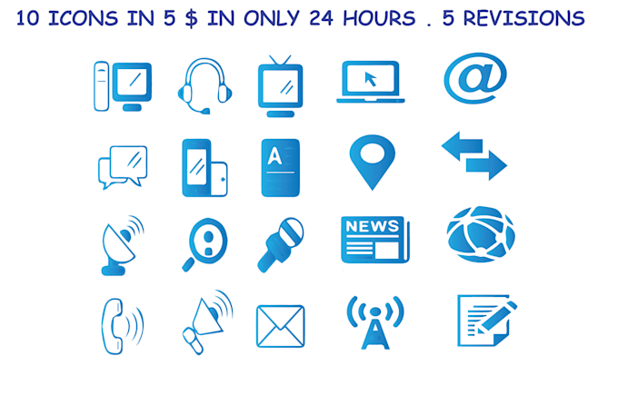 Create customized flat , svg highlight icons for any purpose by Anam ...
