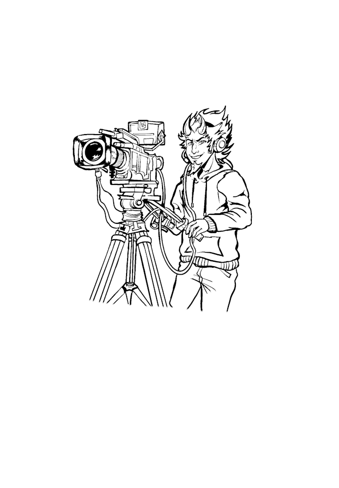 Draw schools mascots for school spirit by Spoon_raider | Fiverr