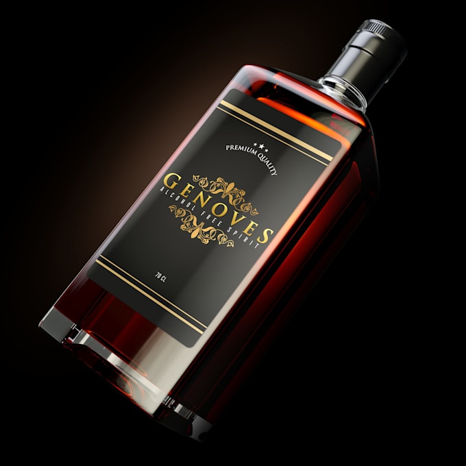 Create a luxe spirits label designs by Mourad2347 | Fiverr