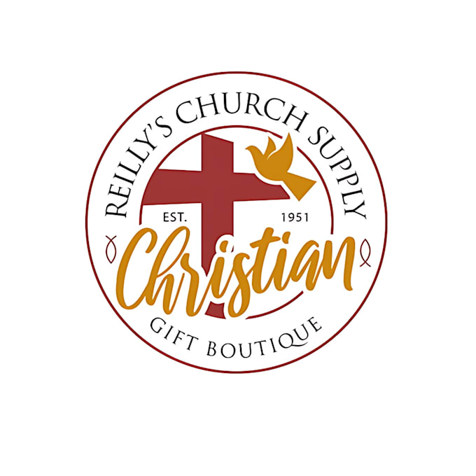 Create modern church christian religious logo by Josefin_axelsso | Fiverr