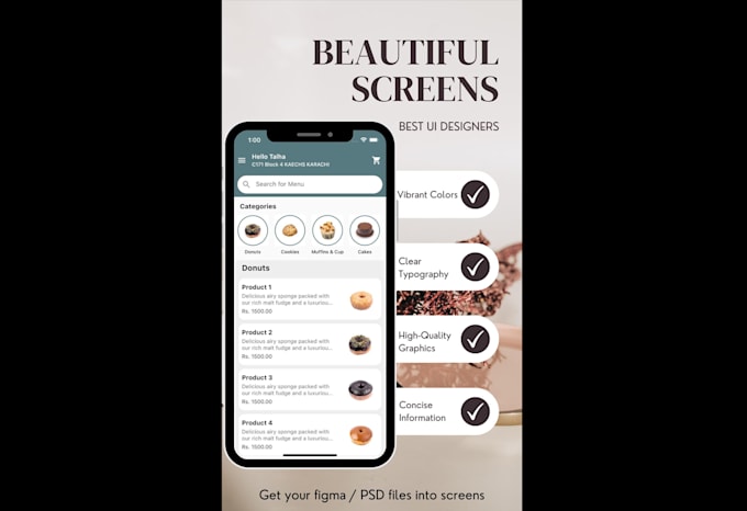 Expertly develop your mobile app in flutter from design by ... Expertly develop your mobile app in flutter from design by ...