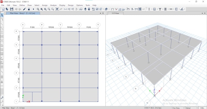 Professional etabs structural design for steel, concrete, and wood by ...