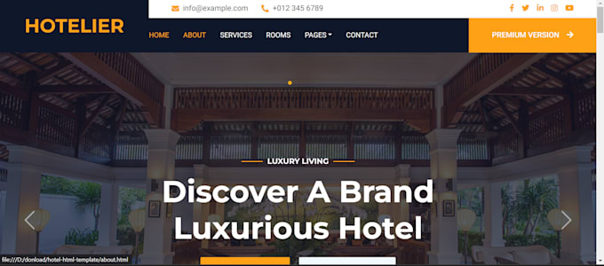 Design Modern Responsive Website With Html Css Bootstrap Js By 0398