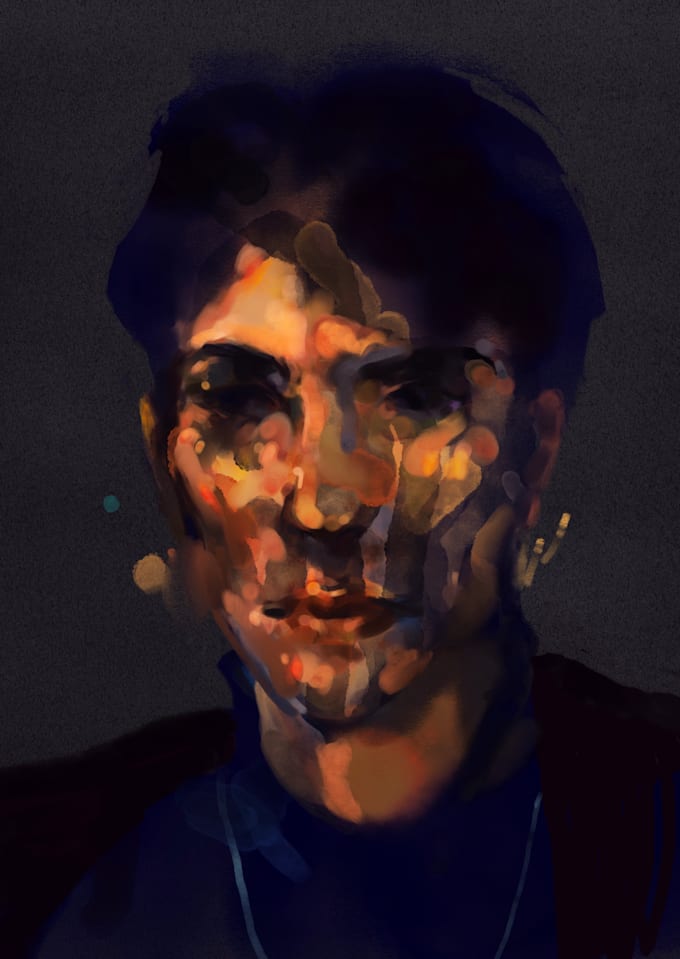 Draw a fantastic bright portrait for you by Akkunba | Fiverr