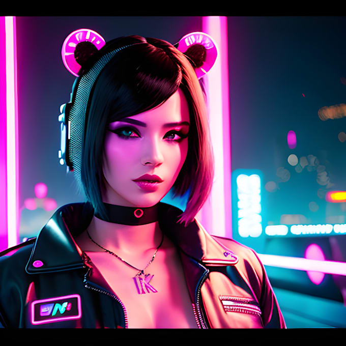 Make cyberpunk style logo by David_davitadze | Fiverr