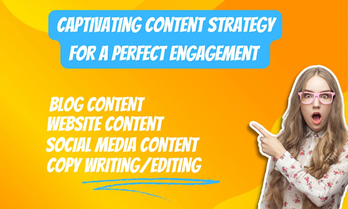 Create a captivating content that engage your audience with compelling words by Chukscomb | Fiverr