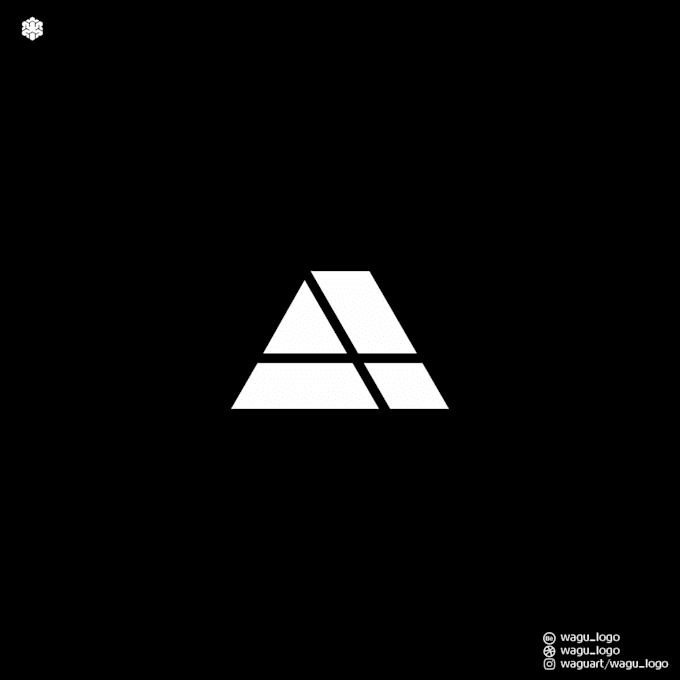 Modern logo for sale and open for commission by Wagu_art | Fiverr
