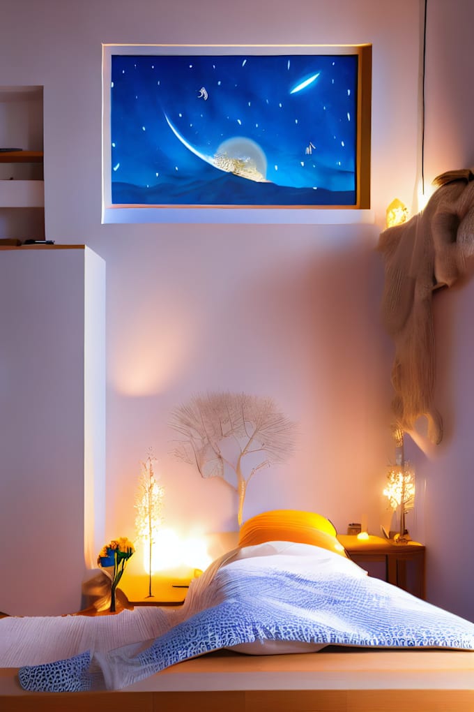 Create amazing, cosy and relaxing images by Mirin_hasashi | Fiverr