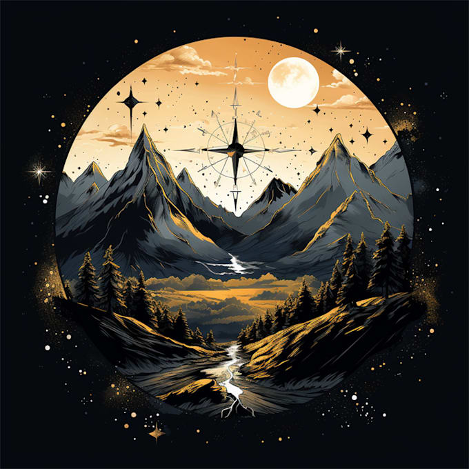 Create any graphic design in adobe illustrator, vector art, ai, svg ...