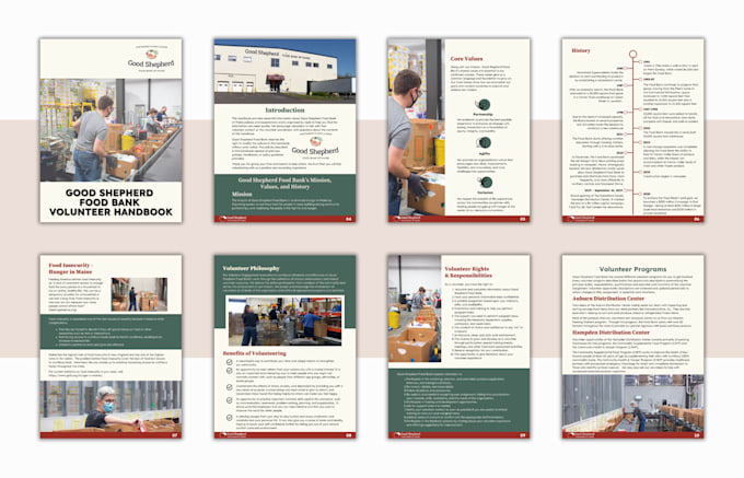 Design a welcome packet, workbook or employee handbook by Khoirul ...