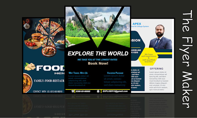 Create a best flyer design by Pakwli | Fiverr