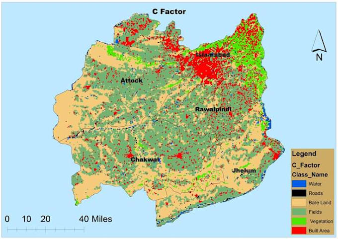 Professional gis rs services, lulc lst mapping, arc gis,qgis by Kaleem ...
