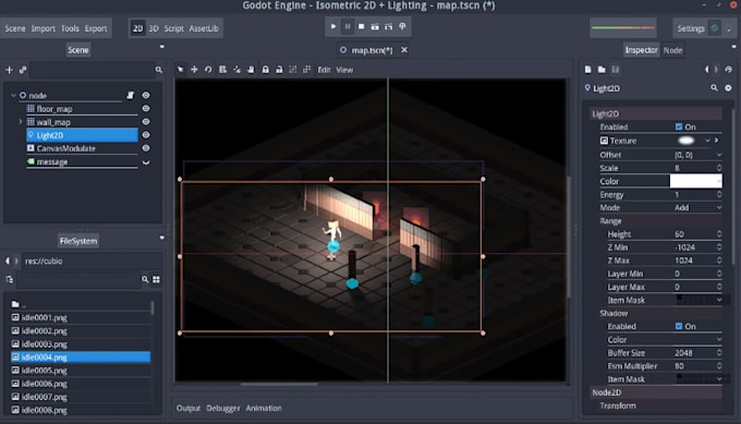 Create a professional 2d game using godot game engine, rpg maker, gamemaker by Gold_spring | Fiverr