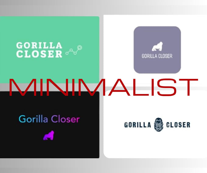 Make a simplistic logo design and elevate your brand aesthetically by ...