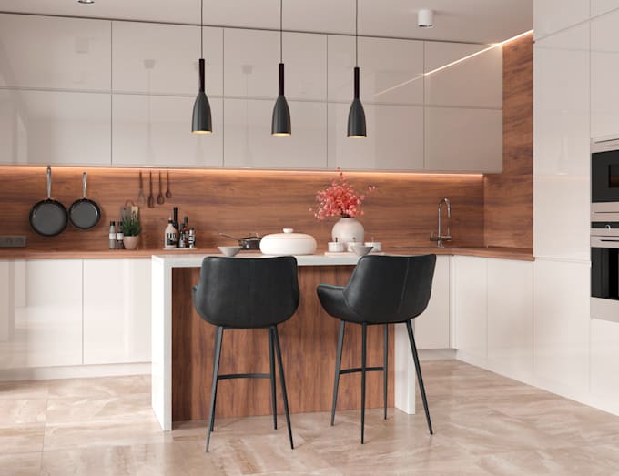 Post production for render visualization by Igorkomk | Fiverr