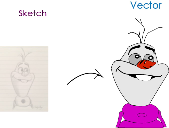 Do vector tracing for logo sketches and images by Iayeshafi | Fiverr