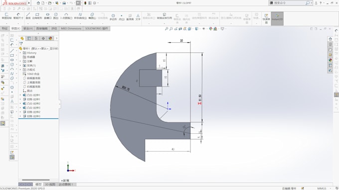 Solidworks manufacturing drawing product assembly by Liujiangxian | Fiverr
