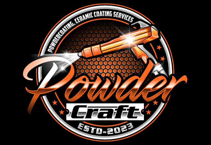 Create minimalist and gorgeous powder coating logo design by Alfonso ...