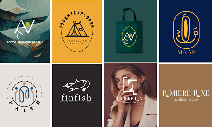 Do a simple minimalist line art 3d business logo design by Graphic_land994 | Fiverr