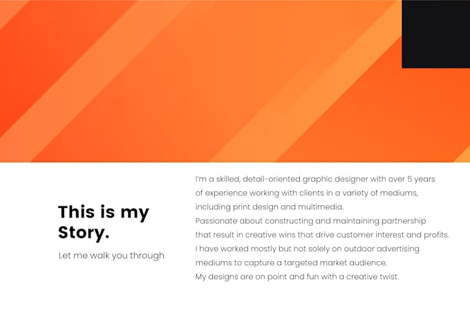 Do visually appealing designs that are well structured by Mignon78 | Fiverr