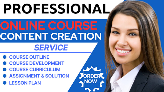 Create online course, course content, course curriculum, lesson plan ... Create online course, course content, course curriculum, lesson plan ...